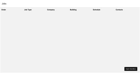 Questionnaire App Codesandbox