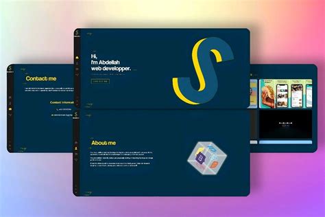 abdellah slimani on linkedin react portfolio website react hooks