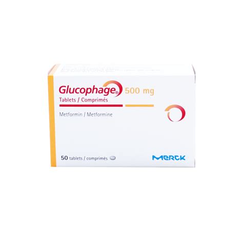 Glucophage 500mg 50 Tablets Pharmazone