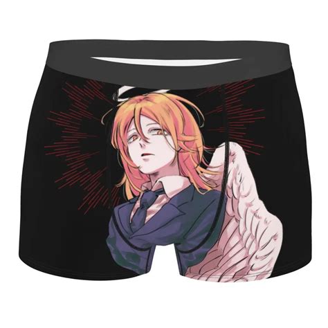 천사 악마 전기톱 남자 덴지 포치타 마키마 속옷 옴므 팬티 반바지 복서 브리프 편안한 속옷 Aliexpress