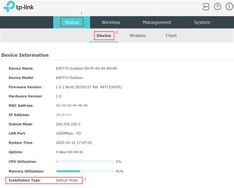 How To Configure Installation Type For Omada Outdoor AP TP Link United Kingdom