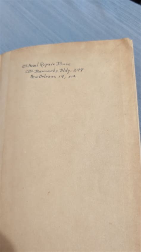 Does Anyone Know What The Initials Mean Behind This Persons Name R Navy