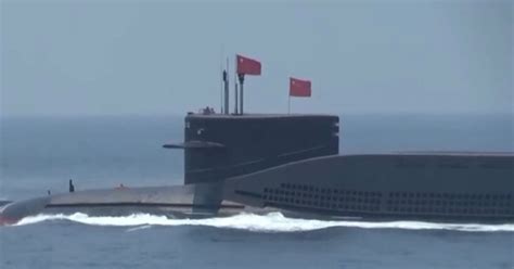 동해에 美 항모 뜬 날 中 신형 핵잠수함 훈련 첫 공개