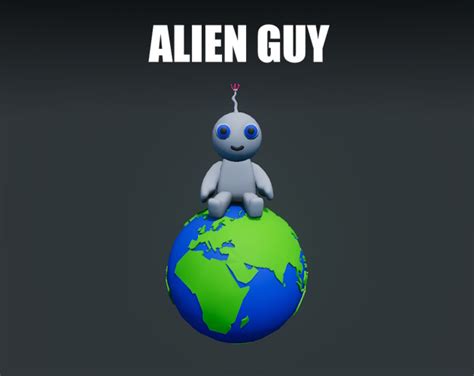 Alien Guy By Fusilution