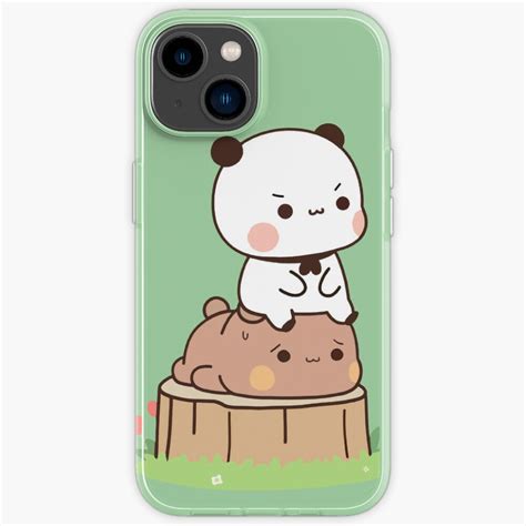 Bubu Dudu Panda Bubu Bär Und Panda Bubu Dudu Ballon Panda Bear Hugs Love Iphone Hülle Von
