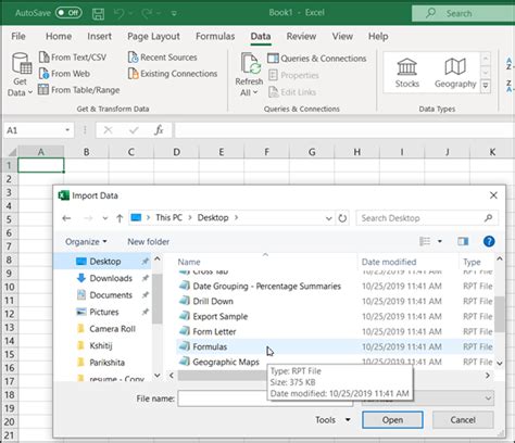 How To Open An Rpt File In Windows 11