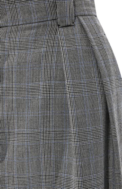 Женская серая шерстяная юбка Miu Miu купить в интернет магазине ЦУМ арт Mg1723 1z96 F0031