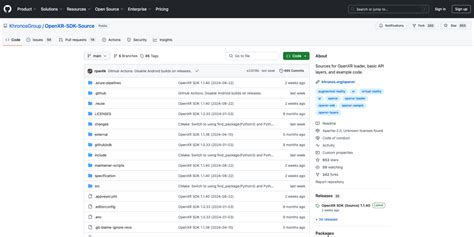 openxr sdk source 开源xr开发的基石 懂ai