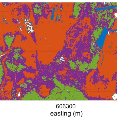 Maps Of The Resulting Forest Patches For The Delineation Of Forest Download Scientific Diagram