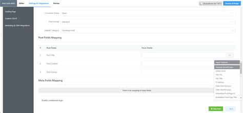 advanced post creation with wp fluent forms wp manage ninja