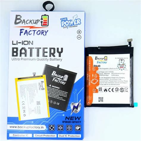 Xiaomi BN49 Mobile Battery at best price in Kalyan by Bharti Narayan ...