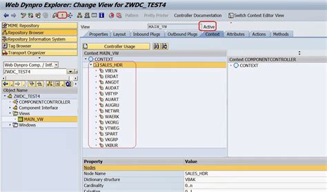 Table Design Webdynpro Abap Sapcodes
