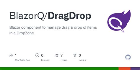 Github Blazorqdragdrop Blazor Component To Manage Drag And Drop Of