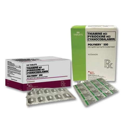 Polynerv 250 Polynerv 500 Dosage Direction For Use Mims Philippines