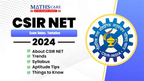csir net exam dates tentative mathscare