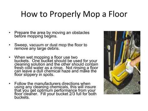 PPT How To Properly Mop A Floor PowerPoint Presentation Free