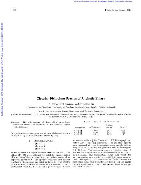 Pdf Circular Dichroism Spectra Of Aliphatic Ethers Dokumen Tips