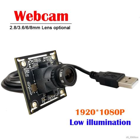 Lux Low Illumination Starlight Megapixel CMOS IMX USB Webcam Module P MJPEG