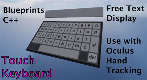 Touch Keyboard In Code Plugins UE Marketplace