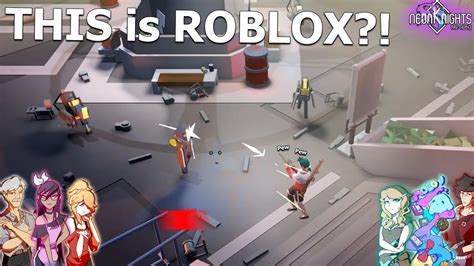 insane new roblox rpg neonknights youtube
