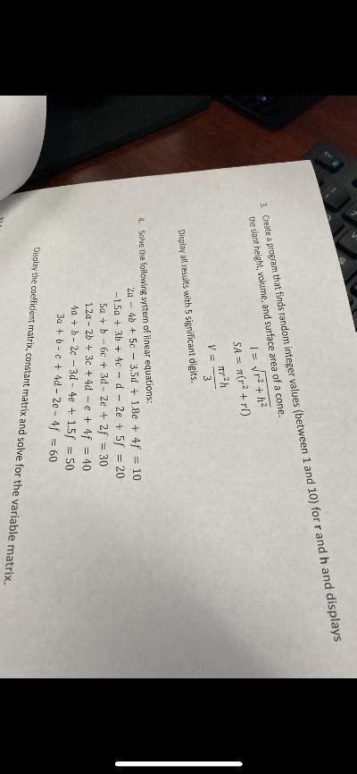 Solved Create A Program That Finds Random Integer Values Chegg