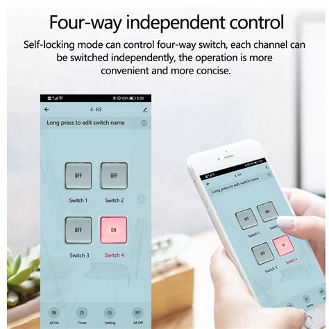 Ac85 260v 2 4g Tuya Smart Home Automation System For Automatic Gate Garage Door Home Automation