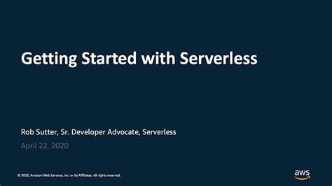 Building Your First Application with AWS Lambda - AWS Online Tech Talks ...