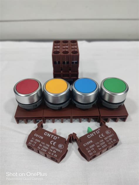 22mm Push Button With 3 Contact Space For Industrial At Rs 150 Piece In Mumbai