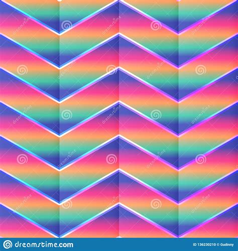 Abstract Zigzag Pattern Stock Vector Illustration Of Fashion