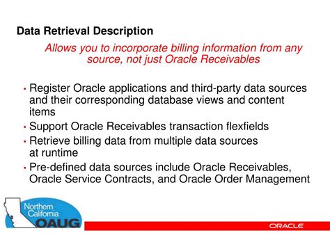 Ppt Tailoring Your Invoices With Oracles Bill Presentment Architecture March 7 2005