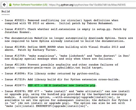 Til Python 2710 Auto Installs Pip Rpython