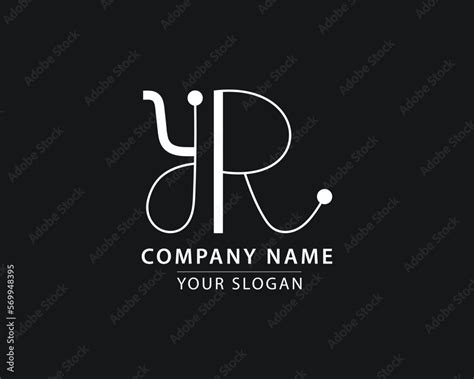 Creative Letter Yr Logo Design Vector Template Stock Vector Adobe Stock