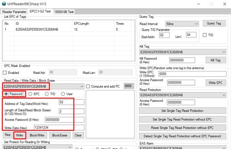 HW VX Set Dan Lock Password