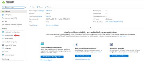 step by step guide how to setup azure load balancer rebeladmin