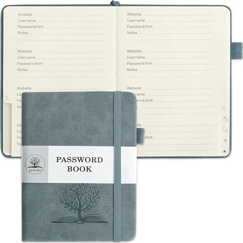 Daofary Password Book With Alphabetical Tabs Small