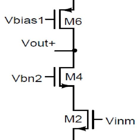3 Half Circuit For Calculation Of Common Mode Gain Of The Telescopic
