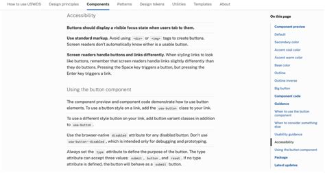 Design Systems With Great Accessibility Documentation Zeroheight