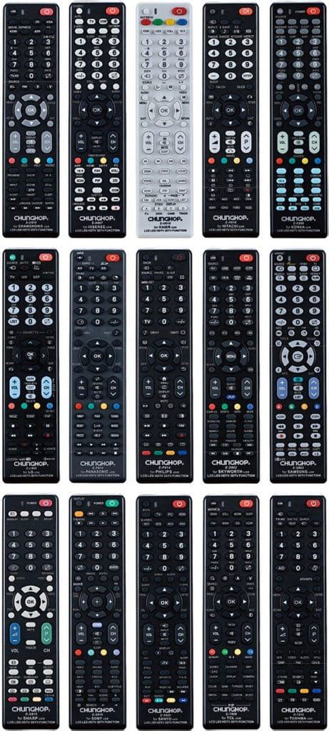 How To Program A Chunghop Universal Remote Control Codes For