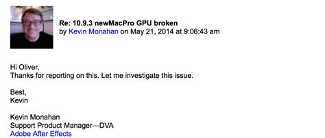OS X 10 9 3 Breaking Mac Pro Graphics Card Compatibility With Critical Video Editing Apps 9to5Mac