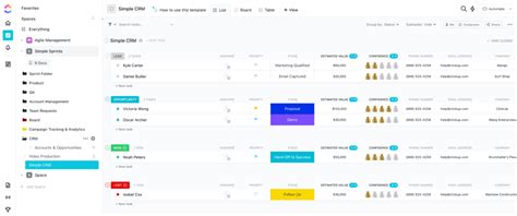 12 Free CRM Templates In Excel Google Sheets ClickUp