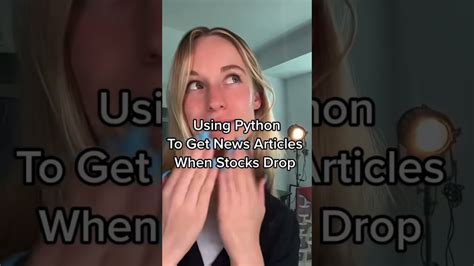 coding in python to send news articles to myself when tesla stock drops