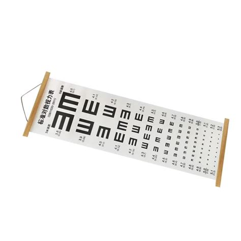 Visual Testing Chart Eyesight Testing Wall Chart Home Wall Hanging Eye