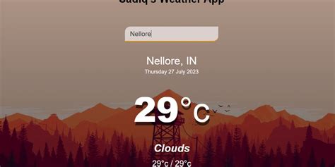 Building A Weather App With HTML CSS JavaScript And Weather API Check The Temperature And