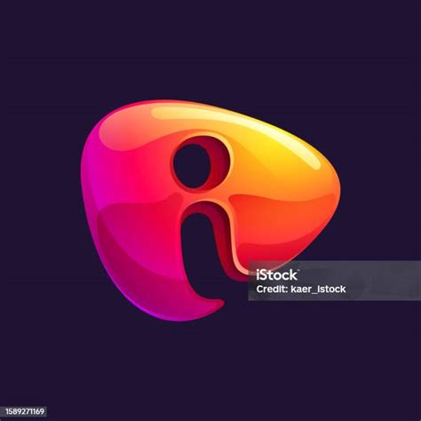 이니셜 문자 I 로고는 삼각형 구 모양에서 잘라냅니다 여러 가지 빛깔의 금속 화살표 아이콘 템플릿입니다 추상 벡터 디자인 요소입니다 3차원 형태에 대한 스톡 벡터 아트 및