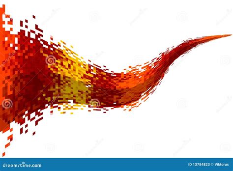 Abstract Data Stream Stock Vector Illustration Of Element 13784823