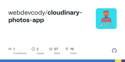 Github Webdevcodycloudinary Photos App