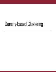 Understanding Density-Based Clustering in Data Mining | Course Hero