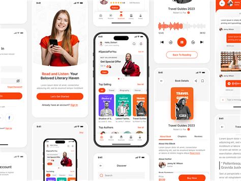 Ebook And Audio Book App Ui Design Uiux Figma By Insightlancer Medium