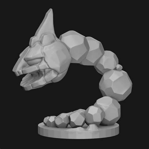 Onix 3d Printing Model Stl Pokemon
