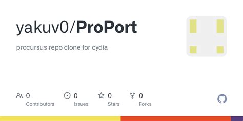 Github Yakuv0proport Procursus Repo Clone For Cydia